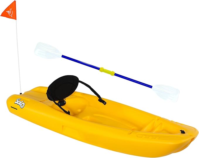 Amazon.com: Pelican Solo Sit-On Kayak, 6-ft, Yellow: Sports & Outdoors