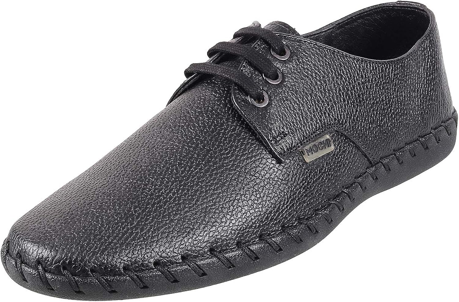 Buy Mochi Mochc Men's Black Formal Shoes - 10 UK (44 EU) (71-9743) at ...