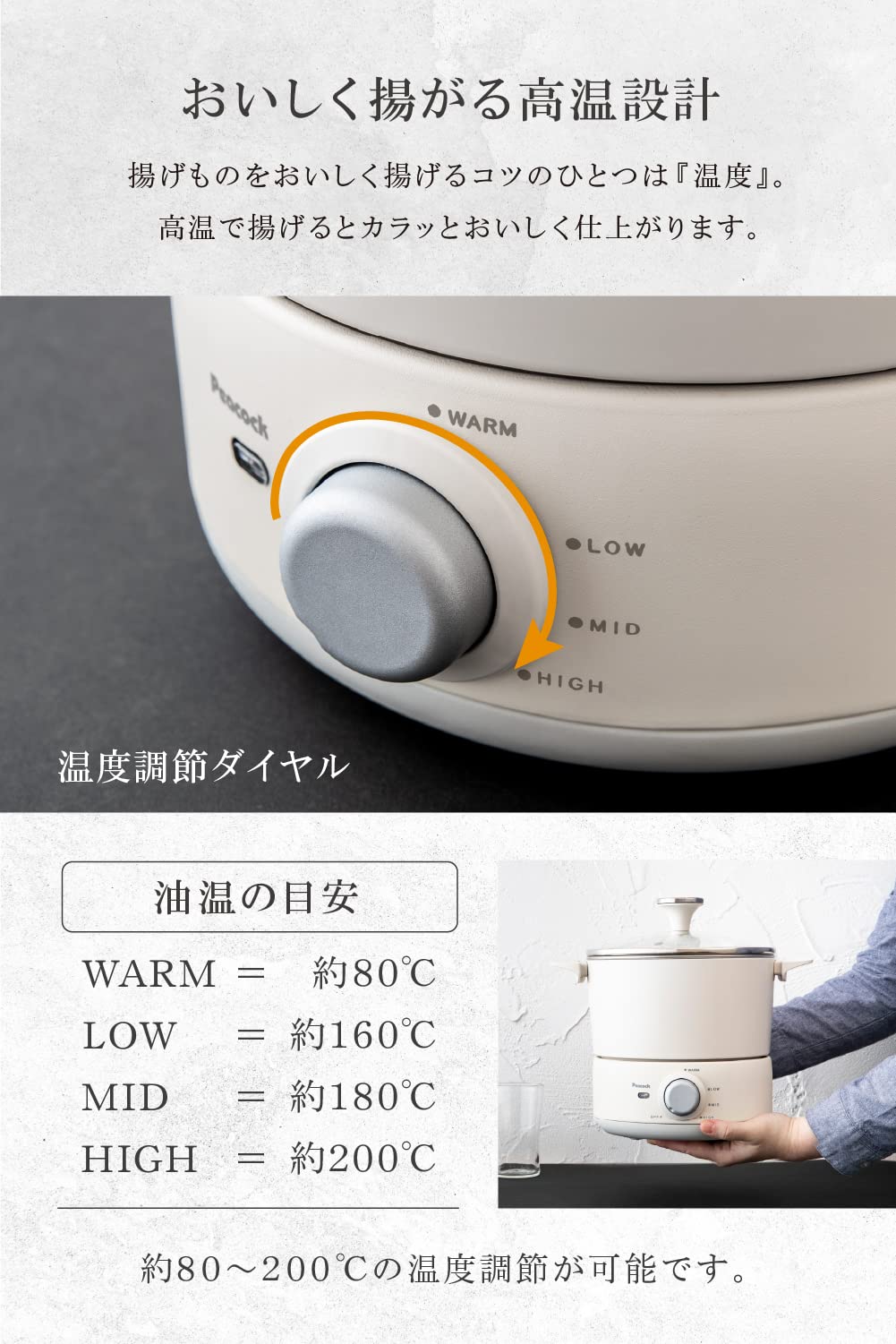 Mua Peacock Electric Fryer, Electric Pot, Table Fryer, Tempura Pot, Skewers, Deep Fried Food ...