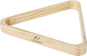 Amazon.com : EastPoint Sports Wooden Triangle Billiard Rack : Billiard ...