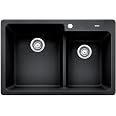 Blanco 442092 Grandis 33" Drop-In or Undermount Double Basin Silgranit ...