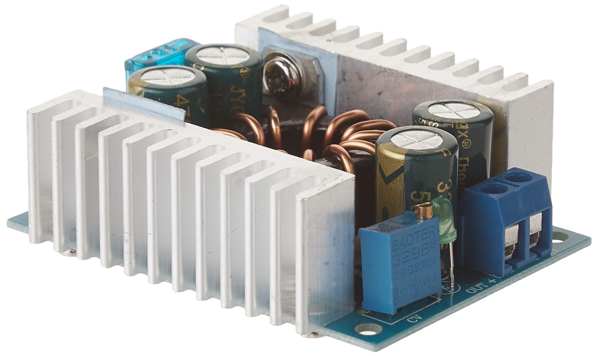 150W Voltage Converter Step-up Module，DC-DC 8-32V to 9-46V Converter ...