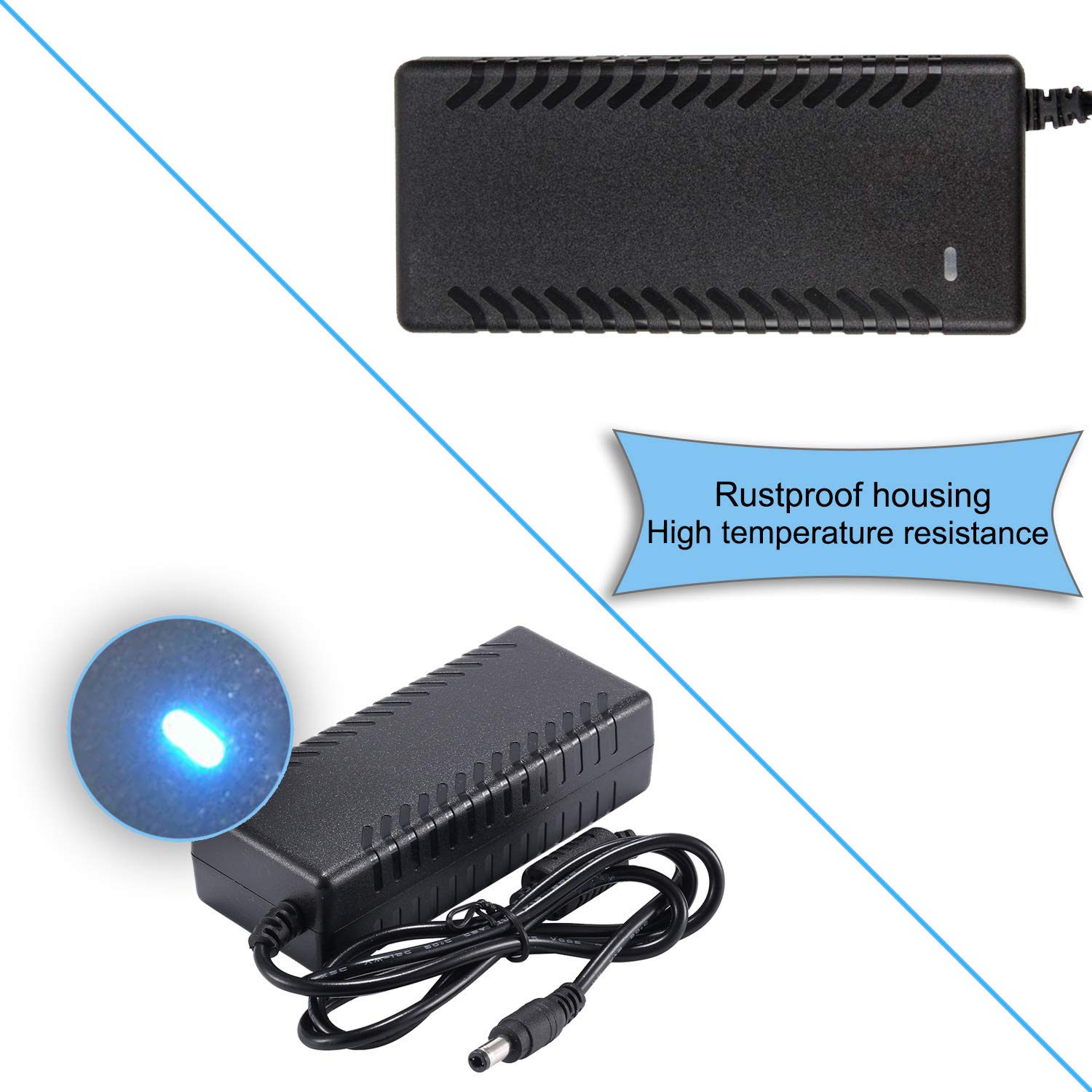 Mua 12V 3A Power Supply, COOLM AC 100-240v to DC 12V 3A Power Adapter ...