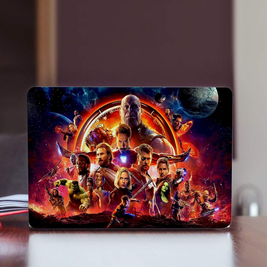 AS Interior Vinyl Marvel 3-D Theme Laptop Skins –Stickers for Laptop ...