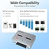 AOKO M.2 Duplicator SATA to NVMe SSD Cloner Docking Staion for NVMe + M ...