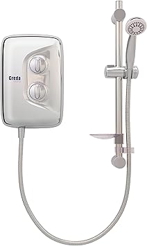 Creda CVC8 Vitality Chrome Electric Shower 9.5kW with SmartFit ...