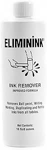Amazon.com: Eliminink Ink Remover for Fabric 16 Oz Bottle : Health ...