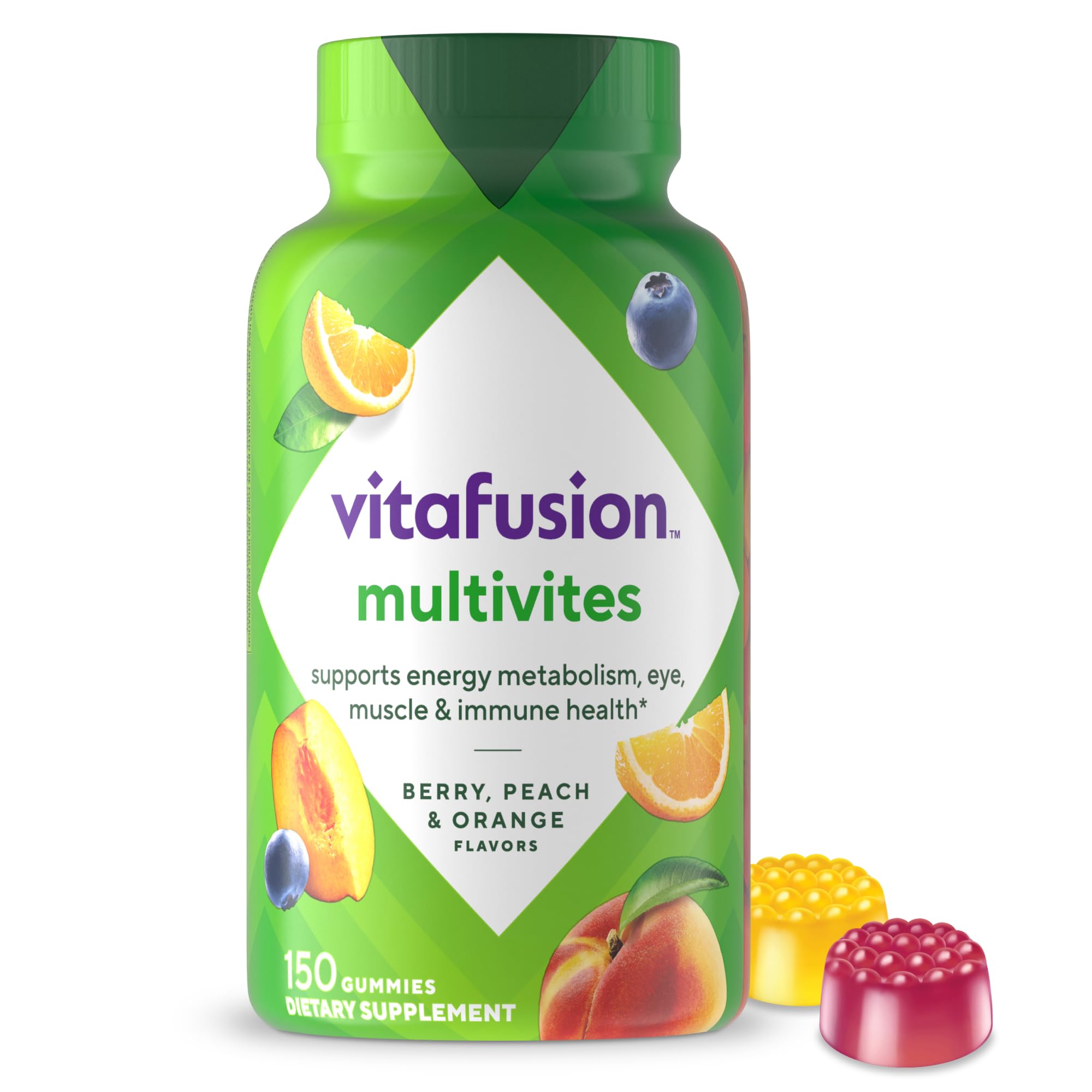 Mua Vitafusion MultiVites Gummy Multivitamins for Adults with 12 ...