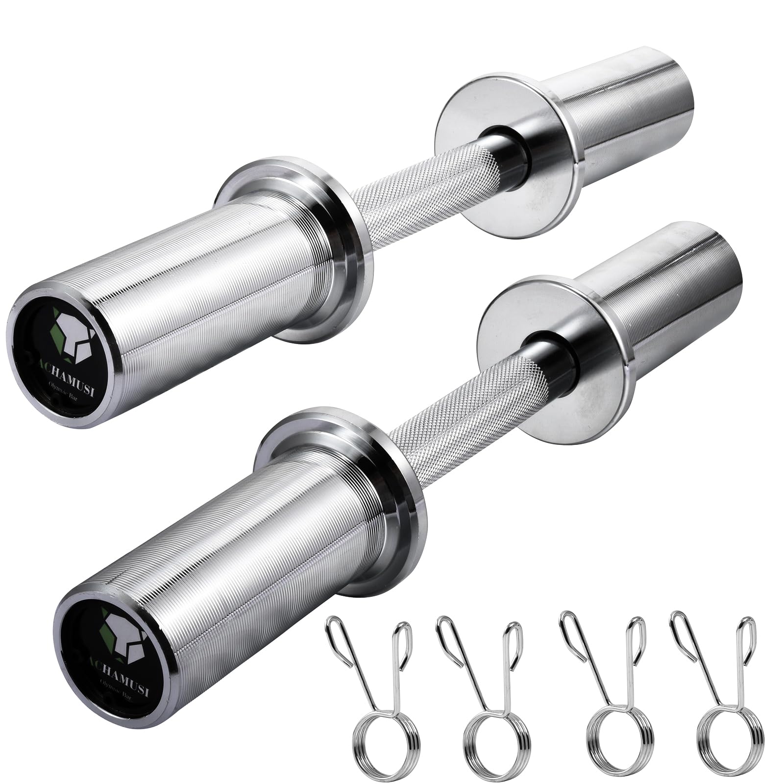 Mua 16" Olympic Dumbbell Handle Pair - Solid Adjustable Dumbbell Bars ...