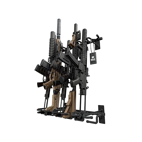 Hold Up Displays - Gun Rack and Rifle Storage Holds 6 Winchester ...
