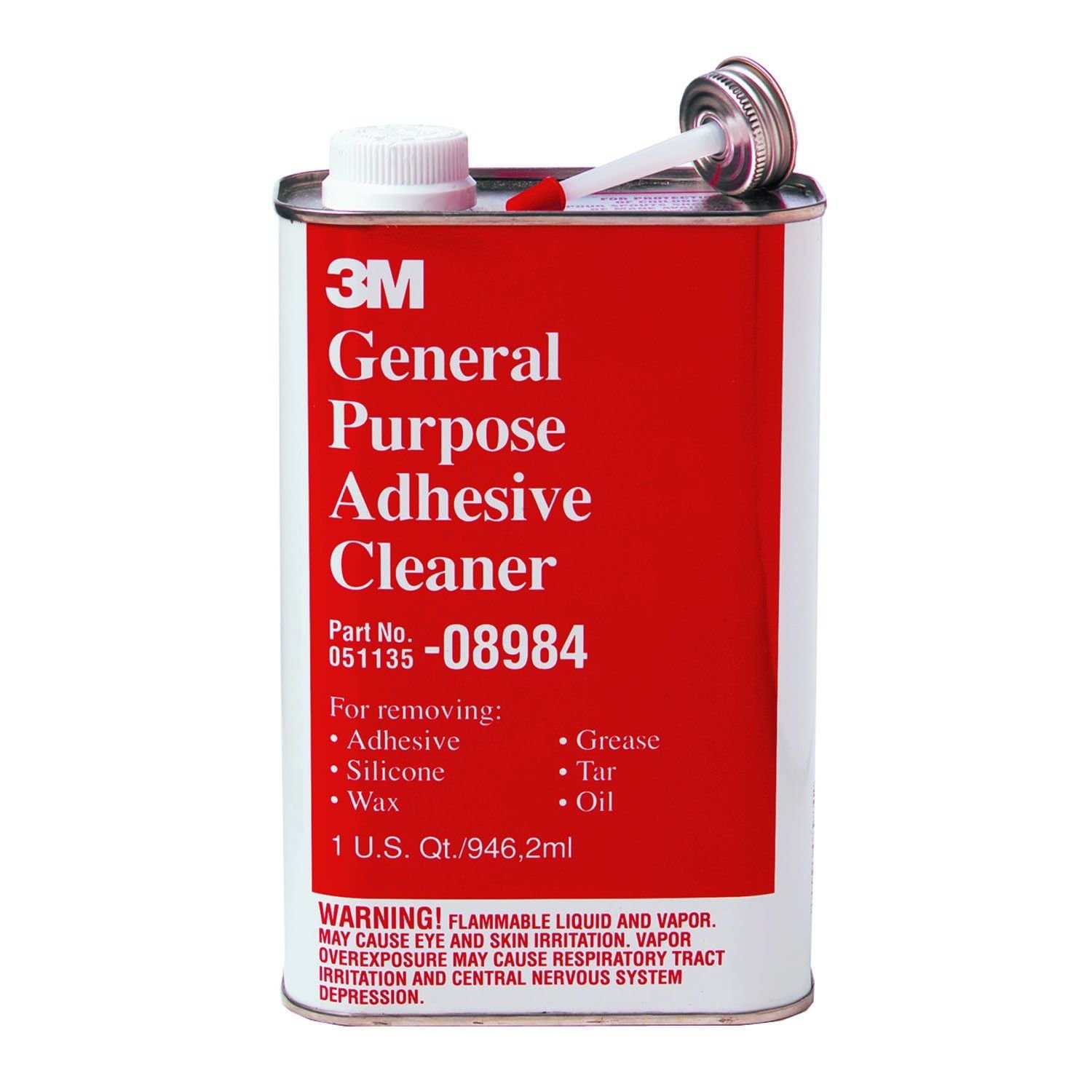 3M Automotive General Purpose Adhesive Cleaner for Car and Vinyl - 1 ...