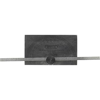 General Tools 19 Depth Gage-Protractor - Construction Protractors - Amazon.com
