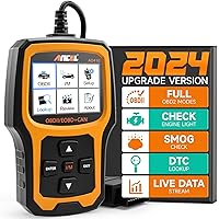 ANCEL AD410 PRO OBD2 Scanner with Battery Test, Upgraded AD410 Car Code ...