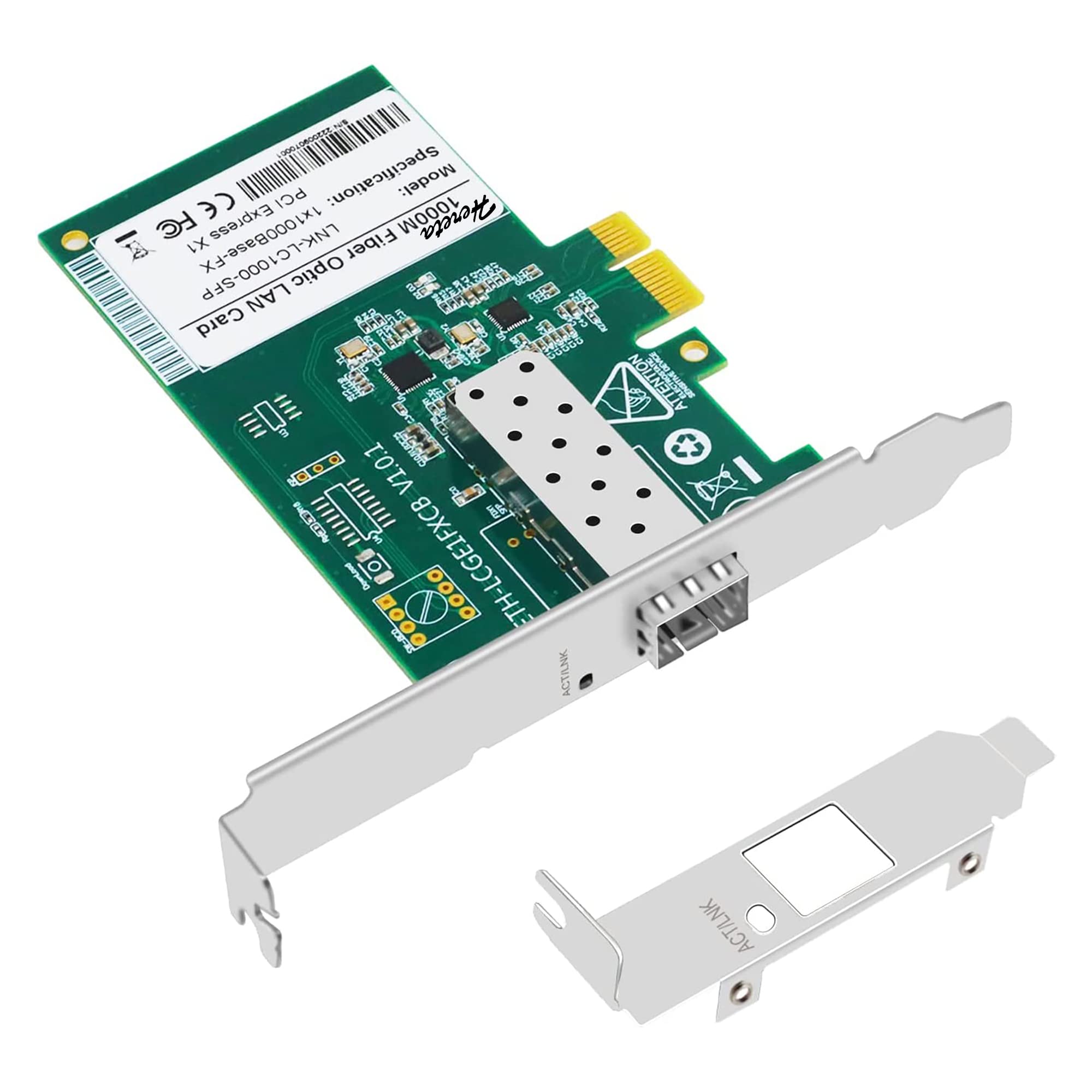 Mua Gigabit Ethernet PCIE NIC Network Card with SFP Port, Fiber Optic ...