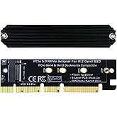 Amazon.com: Bejavr PCIe 5.0 M.2 NVMe Adapter Expansion Card for PCIe5 ...