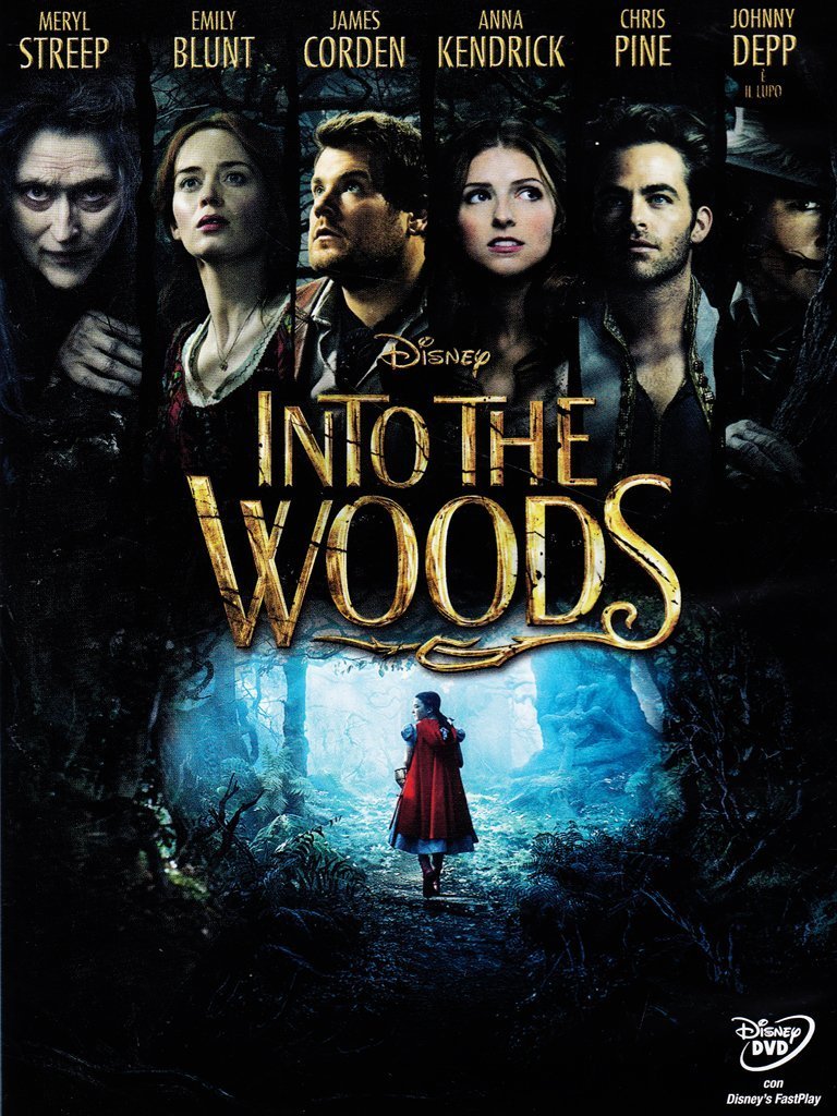 Into the Woods (DVD): Amazon.it: Meryl Streep, Emily Blunt, James ...