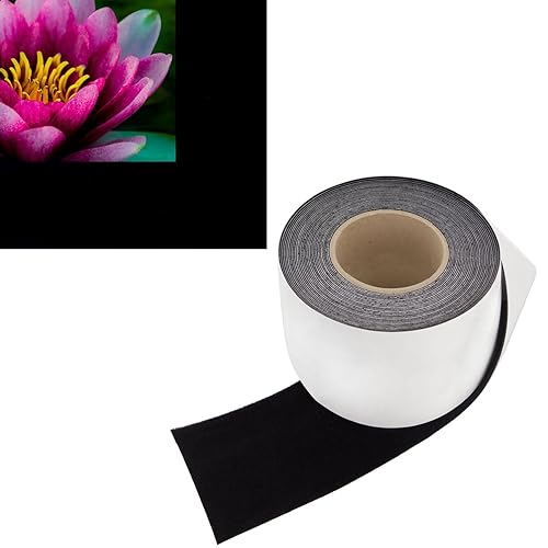 ConClarity 4 in x 60 ft - Vibrancy Enhancing Projector Screen Felt Tape ...
