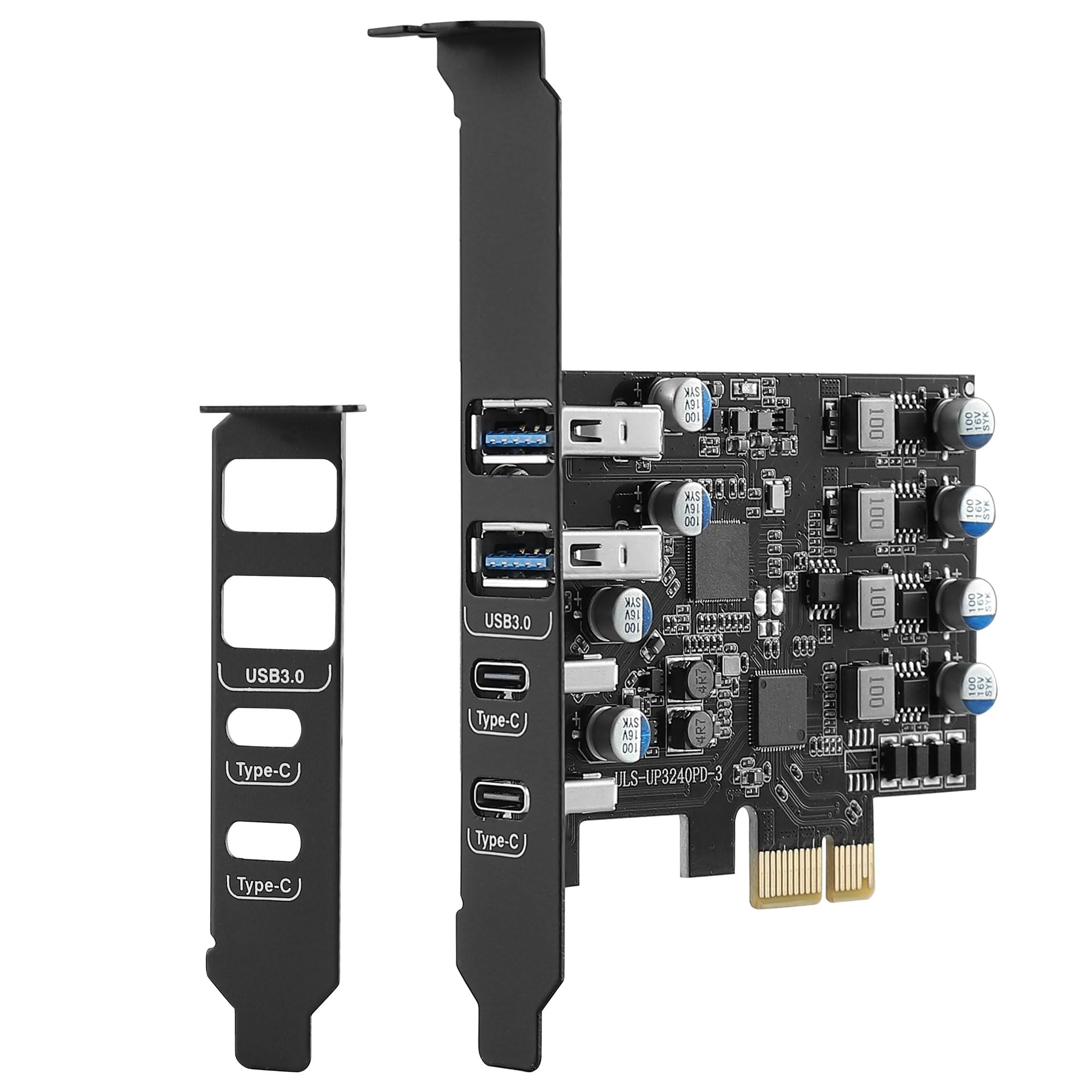 Mua Sinefine USB PCIE Card 25W Power Delivery, PCI Express 4 Port (2 x ...