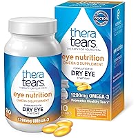 Amazon.com: Theratears Nutrition 1200mg Omega-3 Supplement 90 Capsules ...
