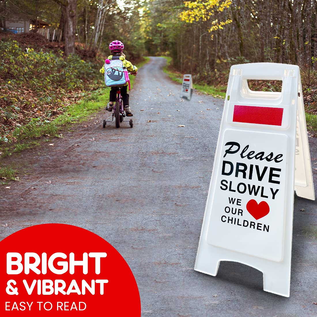 Mua 2 Pack Please Drive Slowly We Love Our Children Safety Signs ...