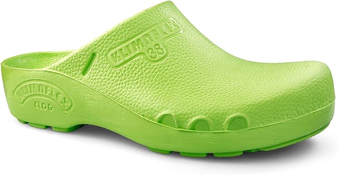 Klimaflex Nordiska OP Clog Side Ventilation Green Size: 10 UK: Amazon ...