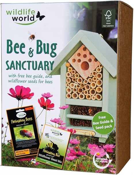Wildlife World Bee and Bug Biome: Amazon.co.uk: Garden & Outdoors