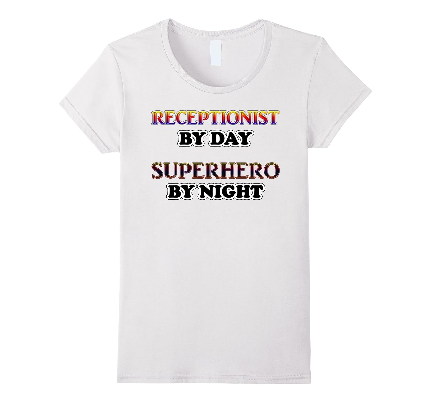 Receptionist By Day Superhero By Night Crime Fighting-4LVS