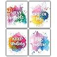 Amazon.com: Colorful Paint Splats Children'S Inspirational Quote ...