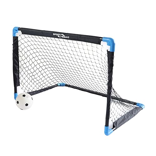 Sport Squad Portable Soccer Goal Net Set - Pop Up Training Soccer Goals ...