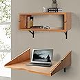 Amazon.com: Oakrain Wall Desks for Small Space, Wall Mounted Folding ...