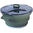 Amazon.com: CAMPWOLF 2.5L Collapsible Camping Cook Pot,Portable ...