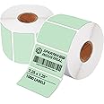Amazon.com : Spartan Industrial 2.25" X 1.25" Direct Thermal Green ...
