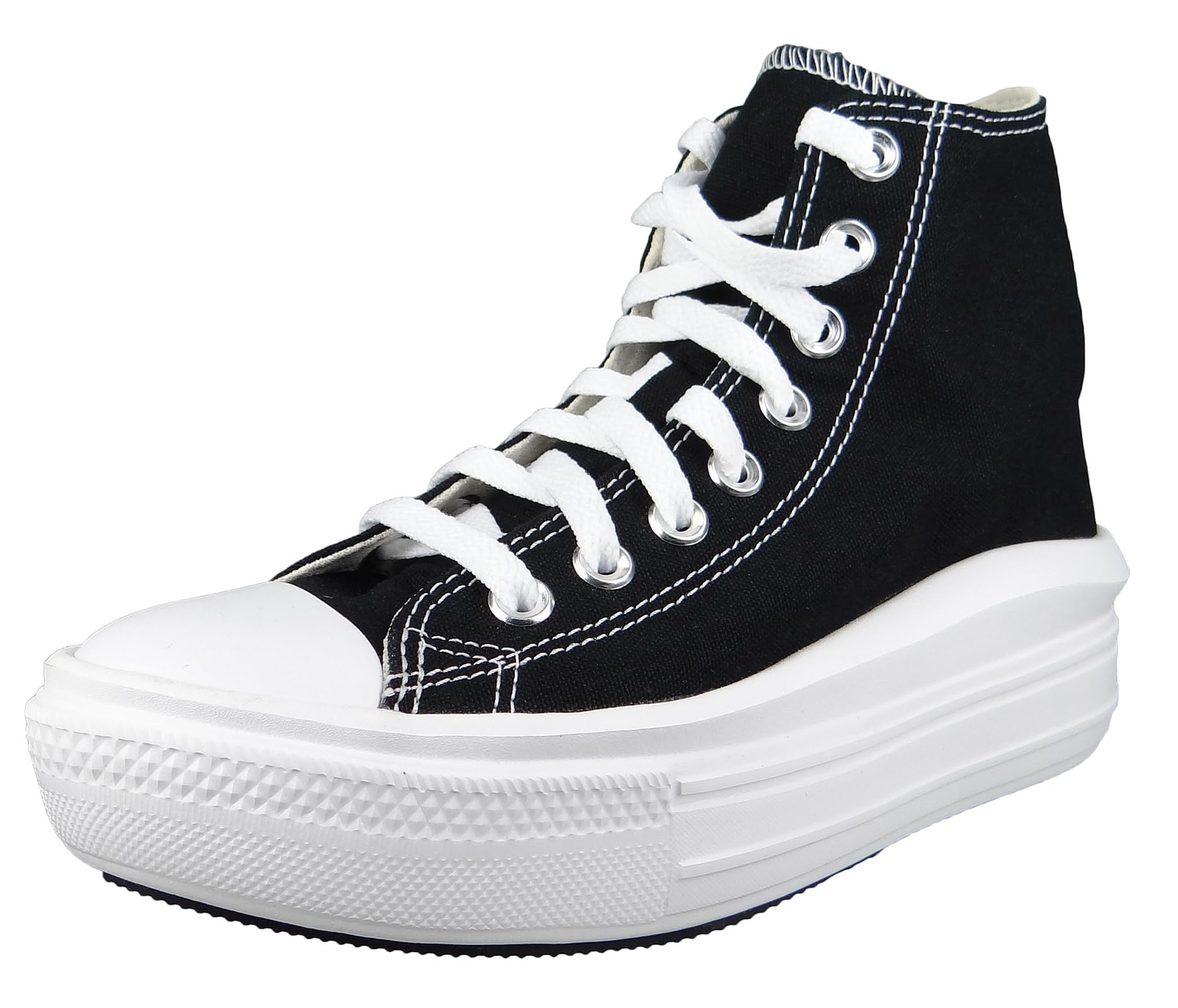 Converse Women's Fashion Running Shoe, Black Natural Ivory White, 7 for ...