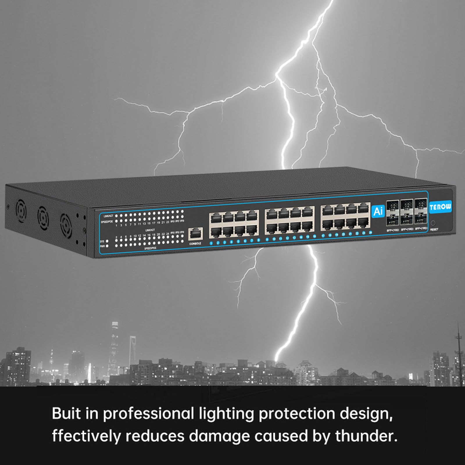 Mua 30 Port Managed Multi-Gigabit Switch| 24 x 2.5G Port with 6 x 10G ...