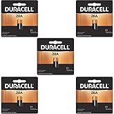 Amazon.com: 2x Duracell 28A 6V Battery Replacement for 4LR44, A544 ...