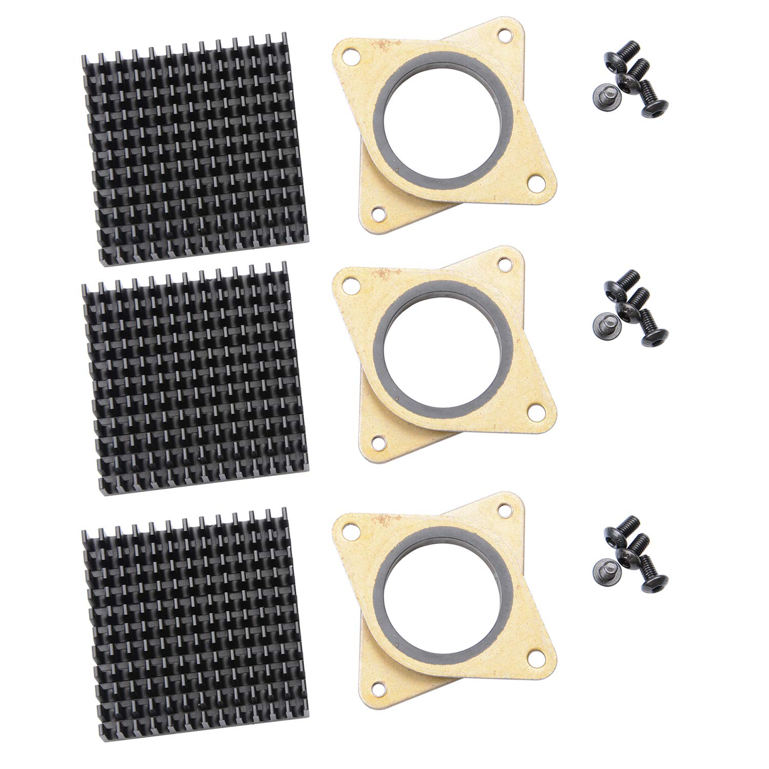 Forrom NEMA 17 Damper Meal & Rubber Stepper Motor Vibration Dampers ...