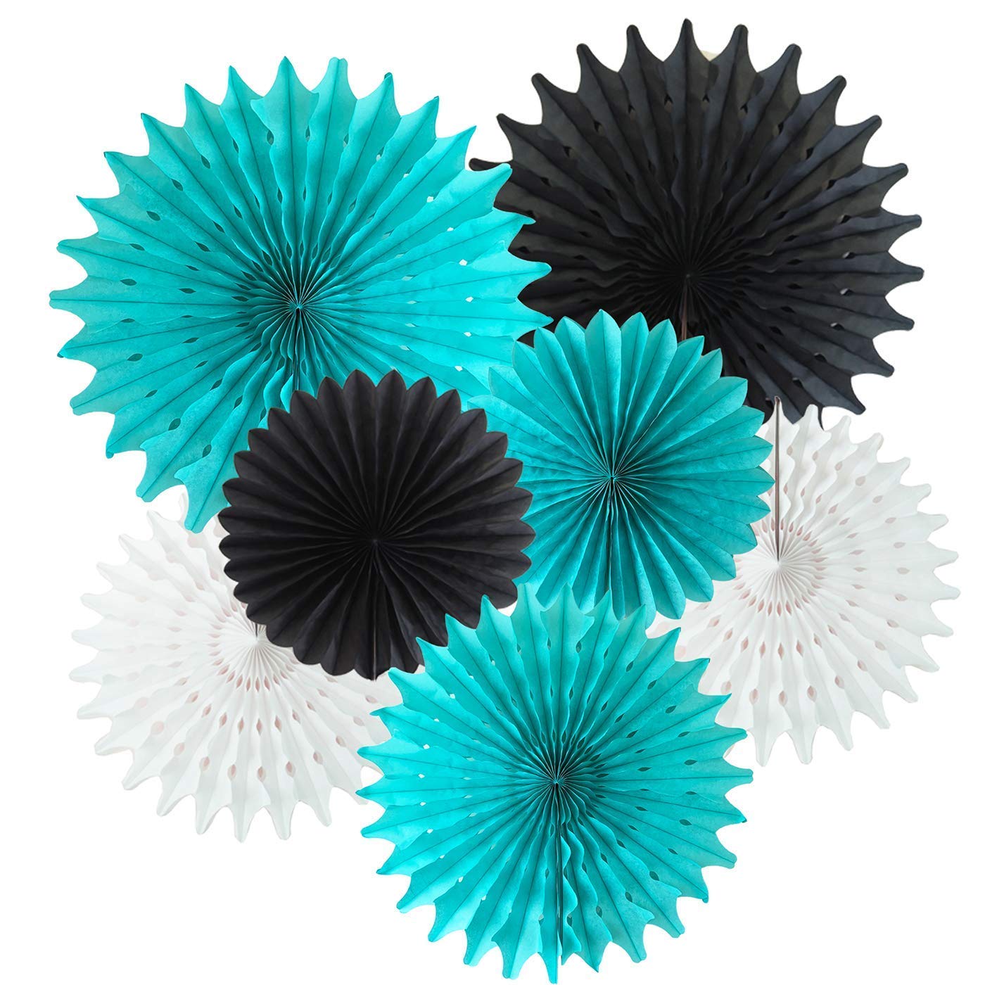 Qian's Party Graduation Decorations Turquoise Black 2021/ Turquoise ...