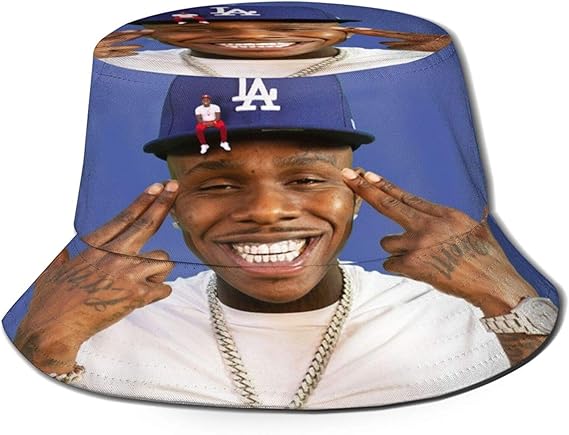 Unisex Dababy Baby On Baby Print Double-Side-Wear Reversible Bucket Hat ...