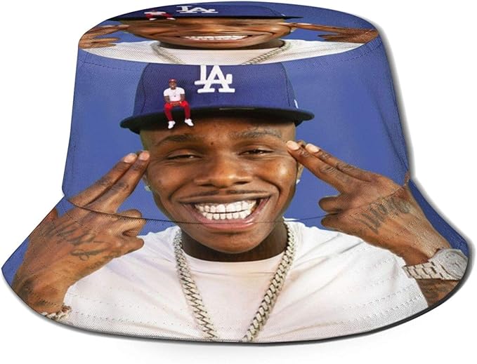 Unisex Dababy Baby On Baby Print Double-Side-Wear Reversible Bucket Hat ...