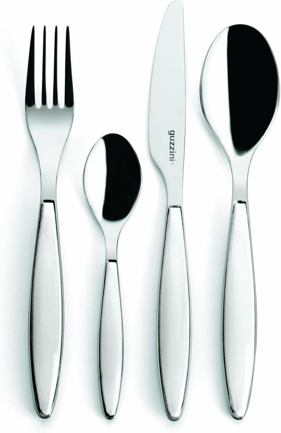 Guzzini Feeling White 24-Piece Cutlery Set: Amazon.ca: Home & Kitchen