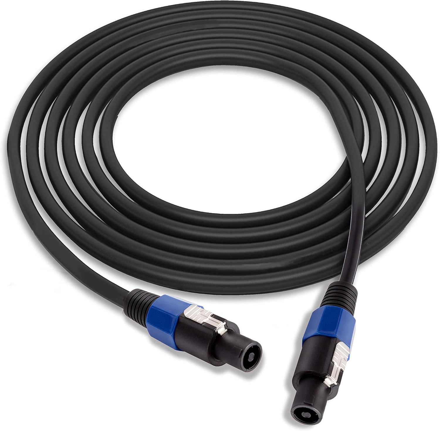Pyle Pro PPSS30 Speakon to Speakon Speaker Cable Audio 30 ft 12 Gauge ...