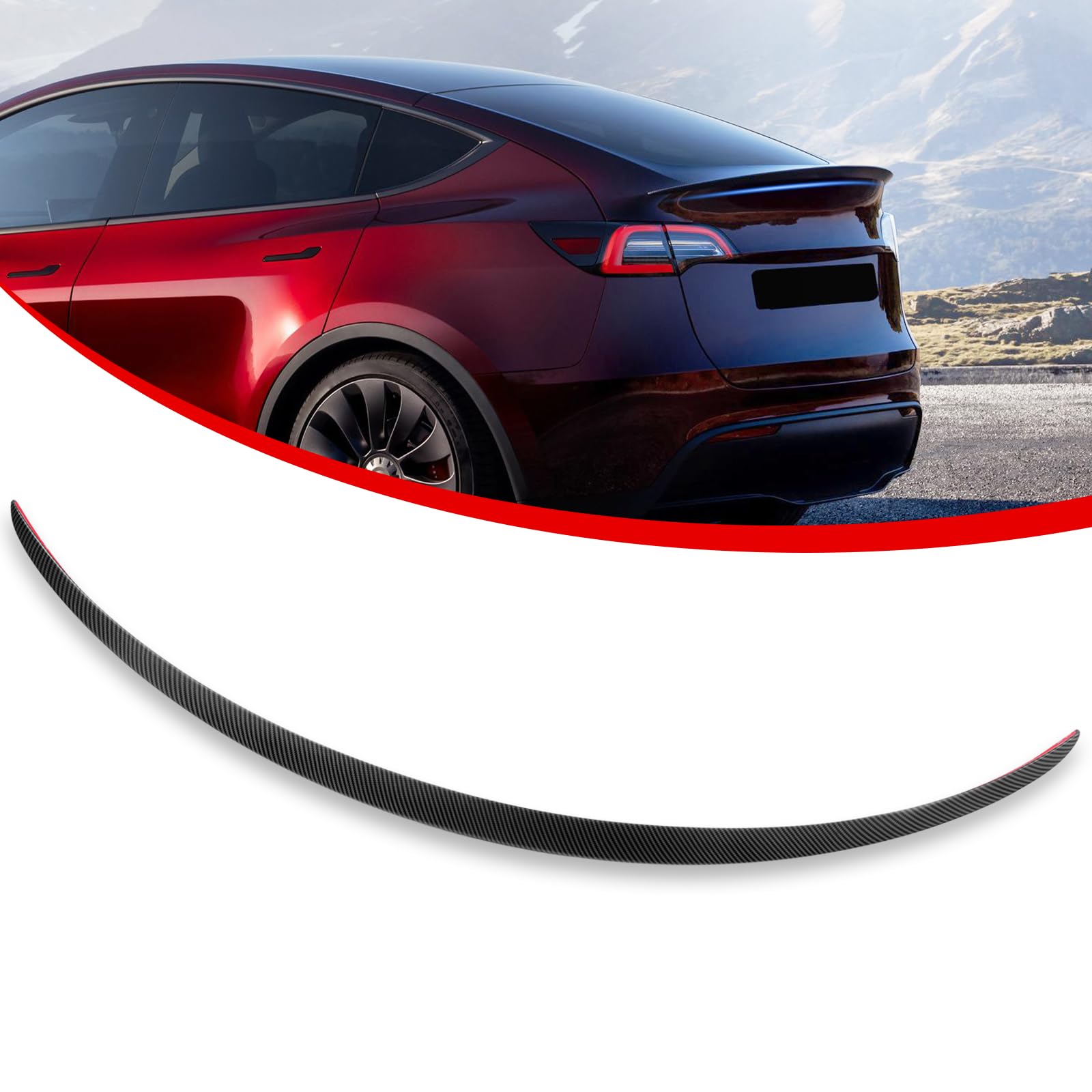 Mua Leeiion Tesla Model Y ABS Rear Spoiler Wings for 2017-2023 Tesla ...
