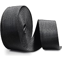 Amazon.com: CooBigo Nylon Webbing 3/4 Inch Heavy Duty Black Nylon ...
