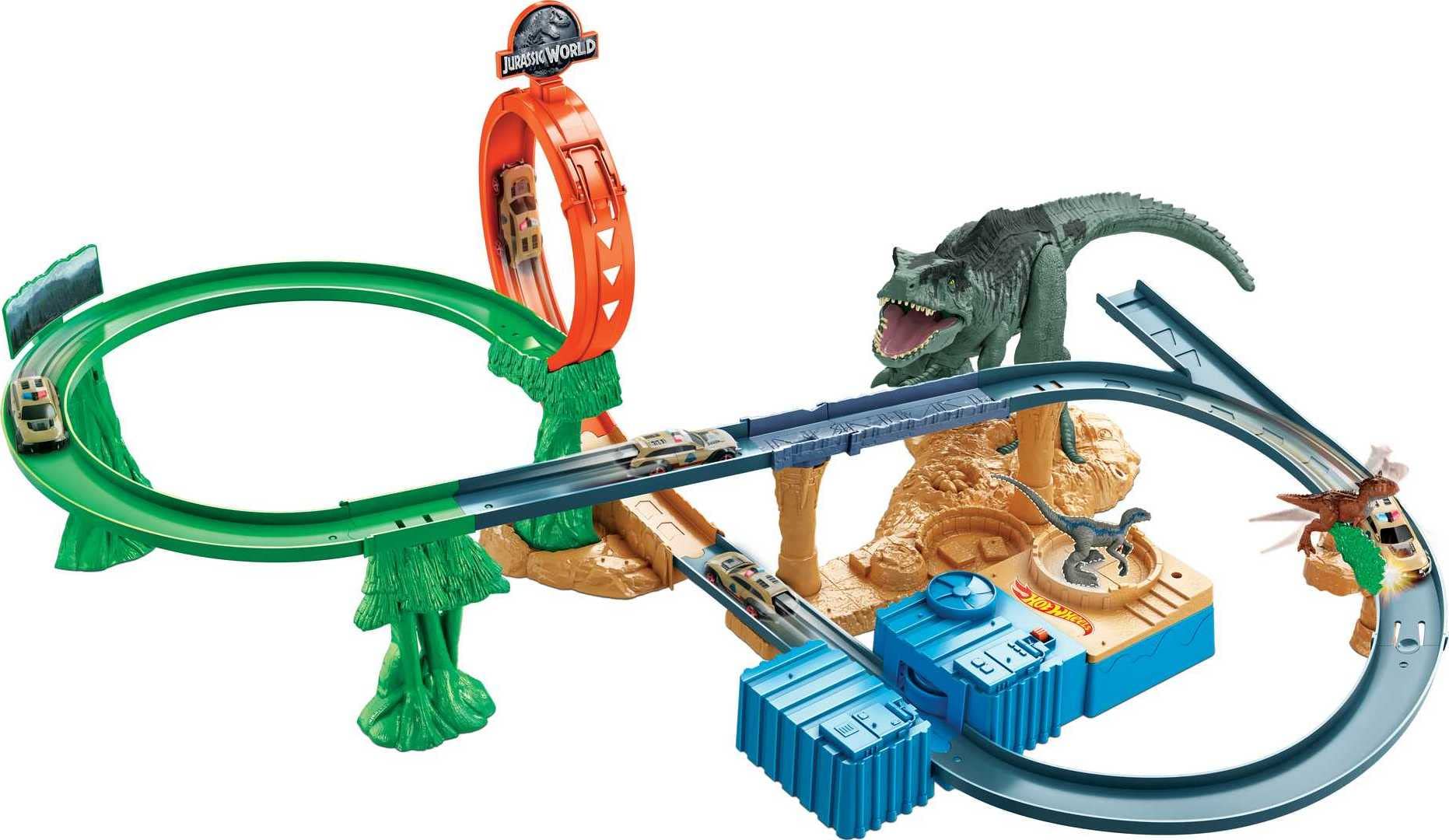 Mua Hot Wheels HJC53 Jurassic World New Ruler Track Set (Includes 1 ...