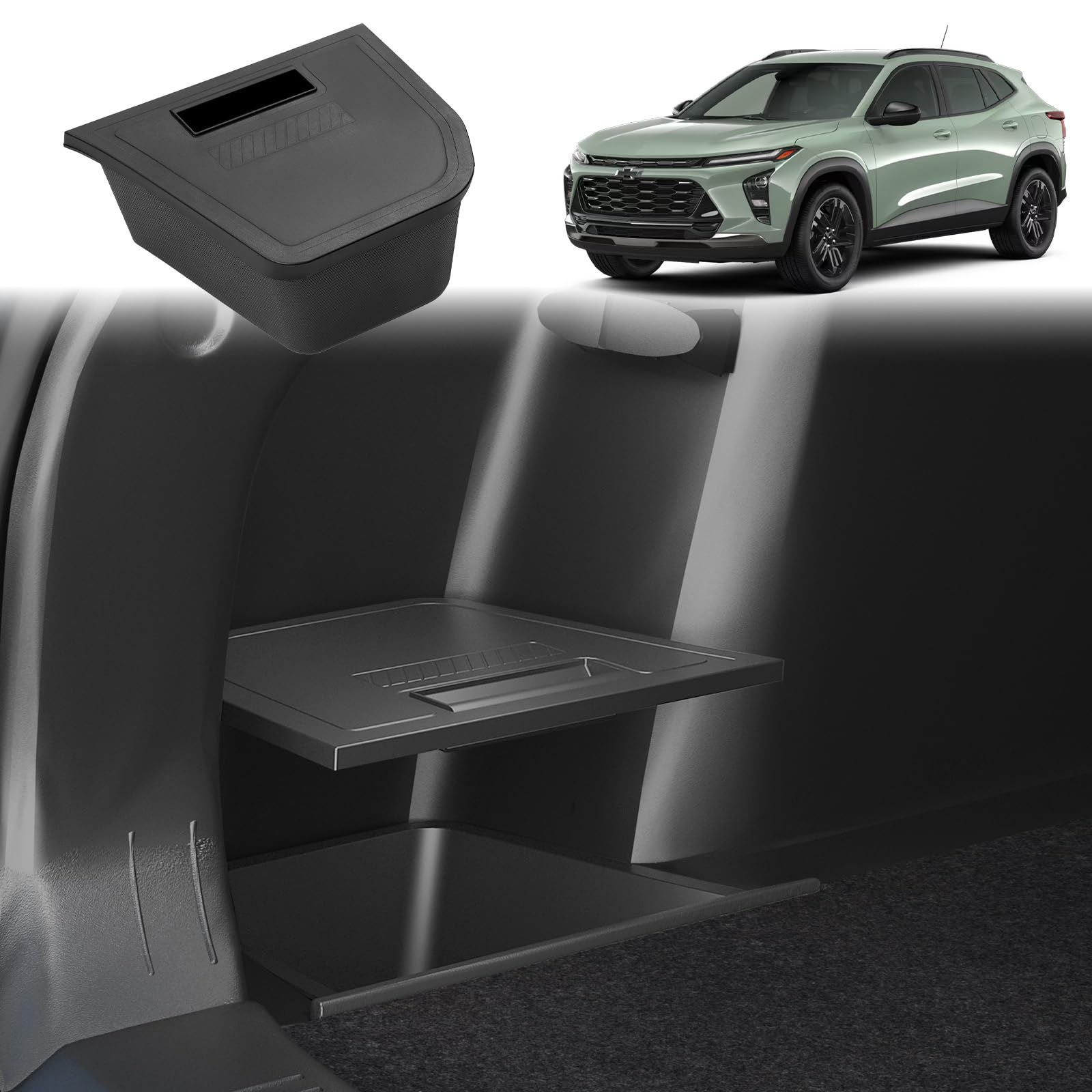 HOUCLEMIC for 2025 Chevy Trax Accessories Trunk Organizer Waterproof ...