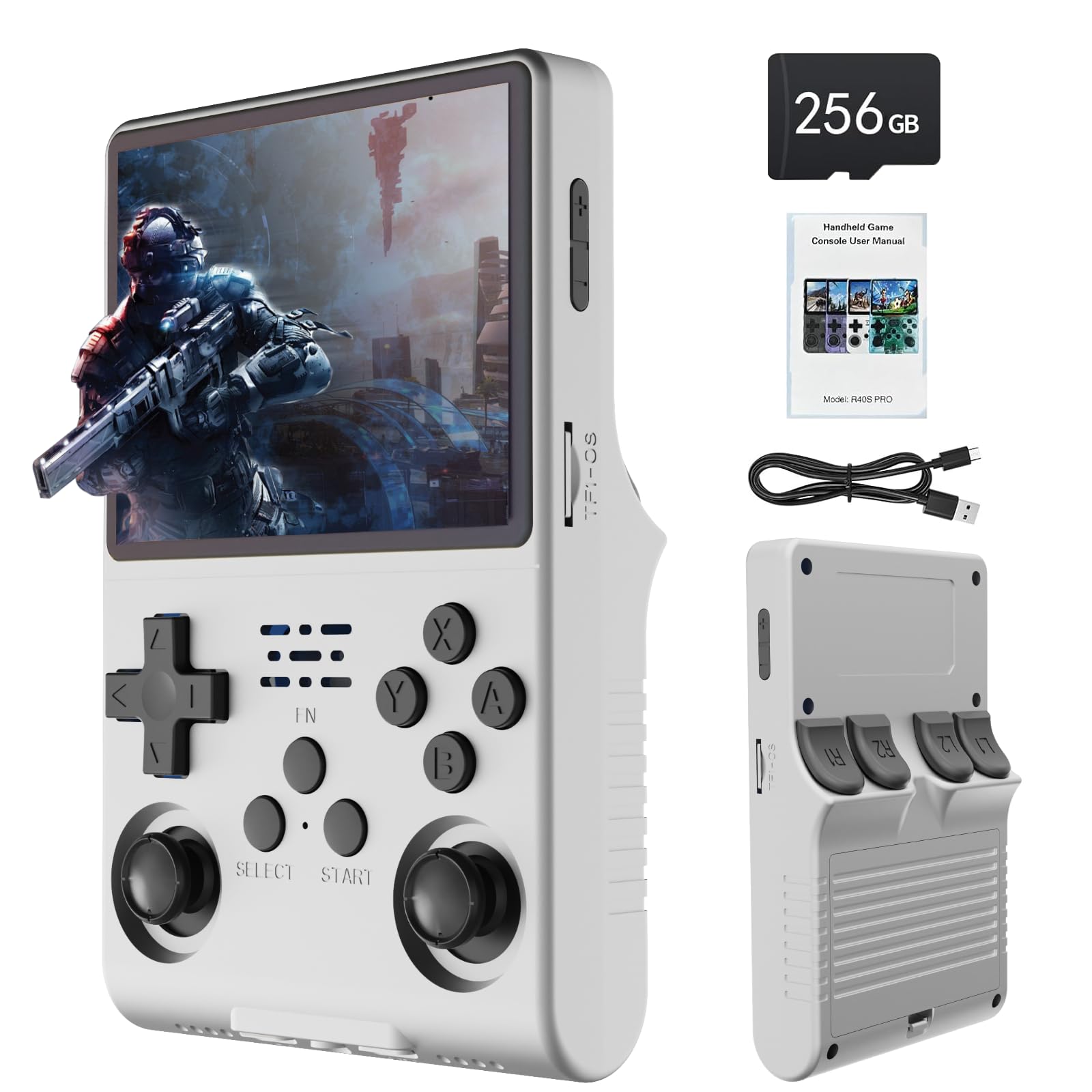 Best brose 30000 Games in 1Handheld Game Console,3.5-Inch IPS Screen ...