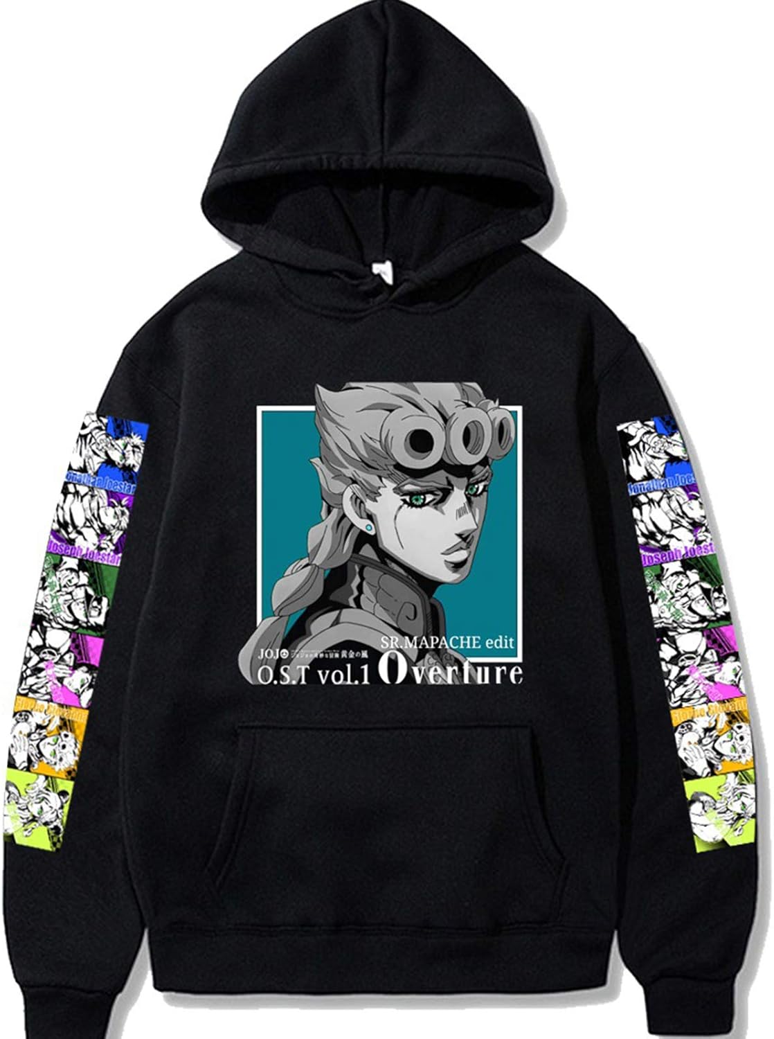Jojos Bizarre Adventure Hoodie Anime JoJo's Bizarre Adventure Kujo ...