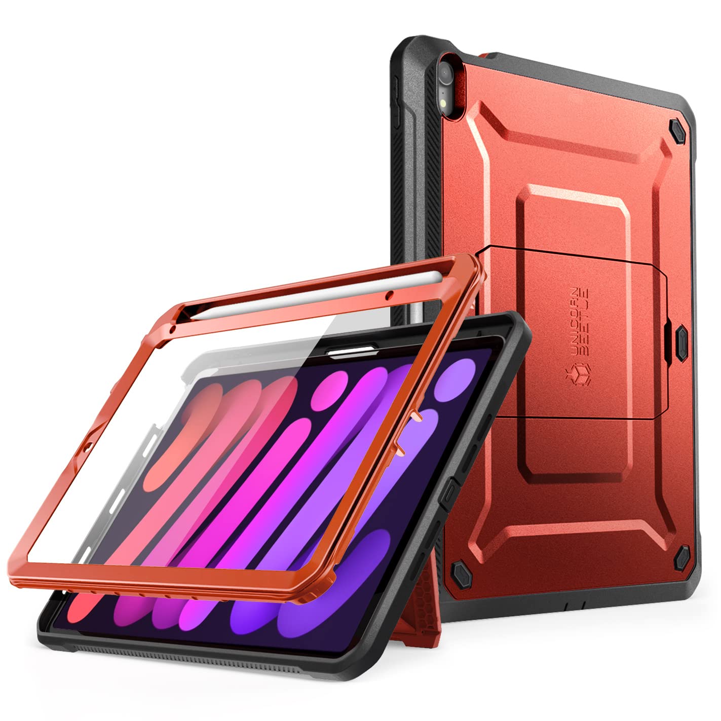 SUPCASE for iPad Mini 7 Case A17 Pro 2024 (UB Pro), [Built-in Screen ...
