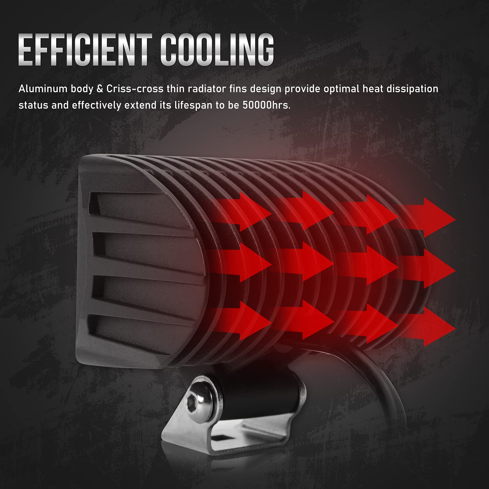 Mua Led Driving Lights Bar 4inch with Blue DRL, High Low Beam Offroad ...