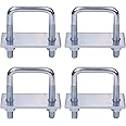 Amazon.com: 4 Pack Leaf Spring Clamp Kit Fits Leaf Springs Up To 2.5 ...